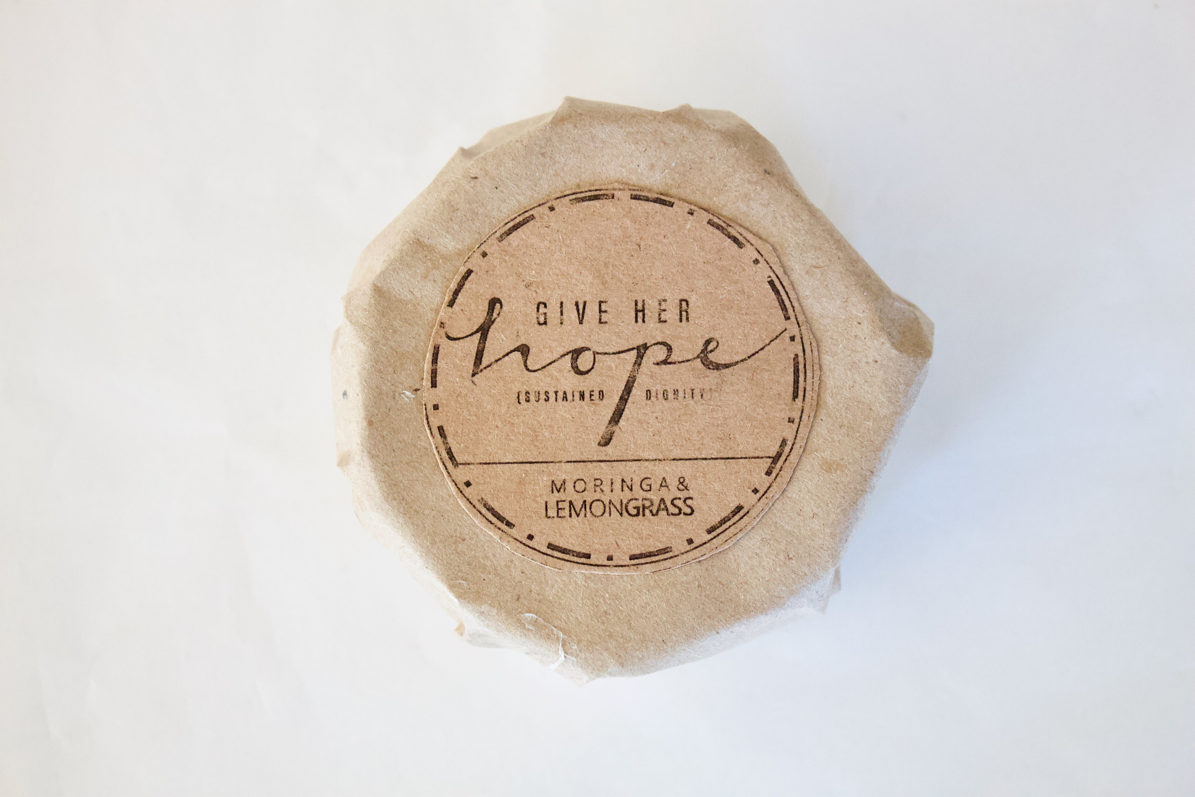 Give her Hope - Round Soap - Moringa & Lemongrass – wwfsa